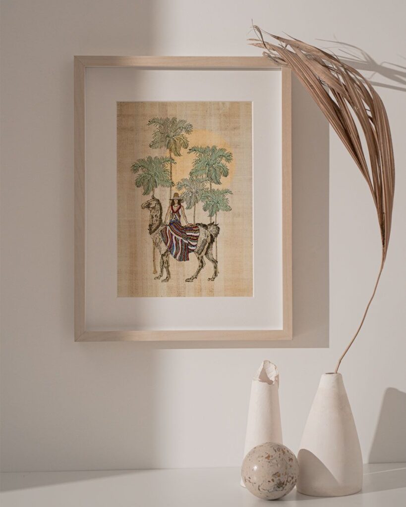 The Llama Rider Limited Edition Print - Tropia Art