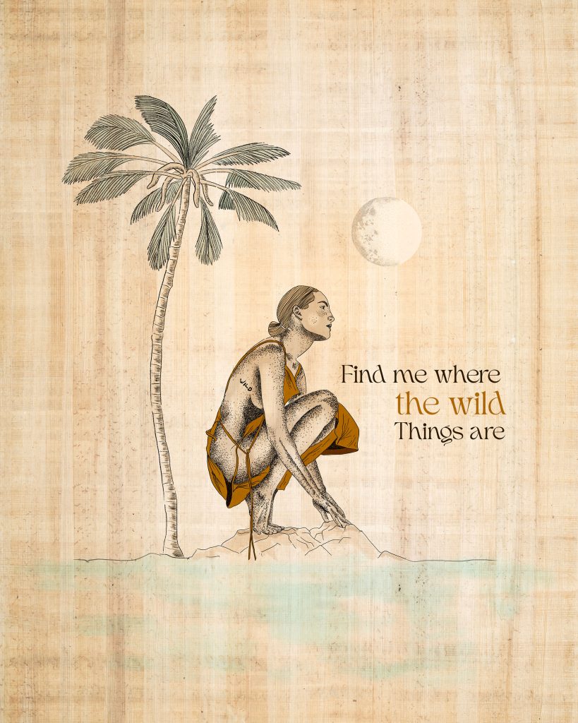 Wild Things, Woman's Freedom Print - Tropia Art